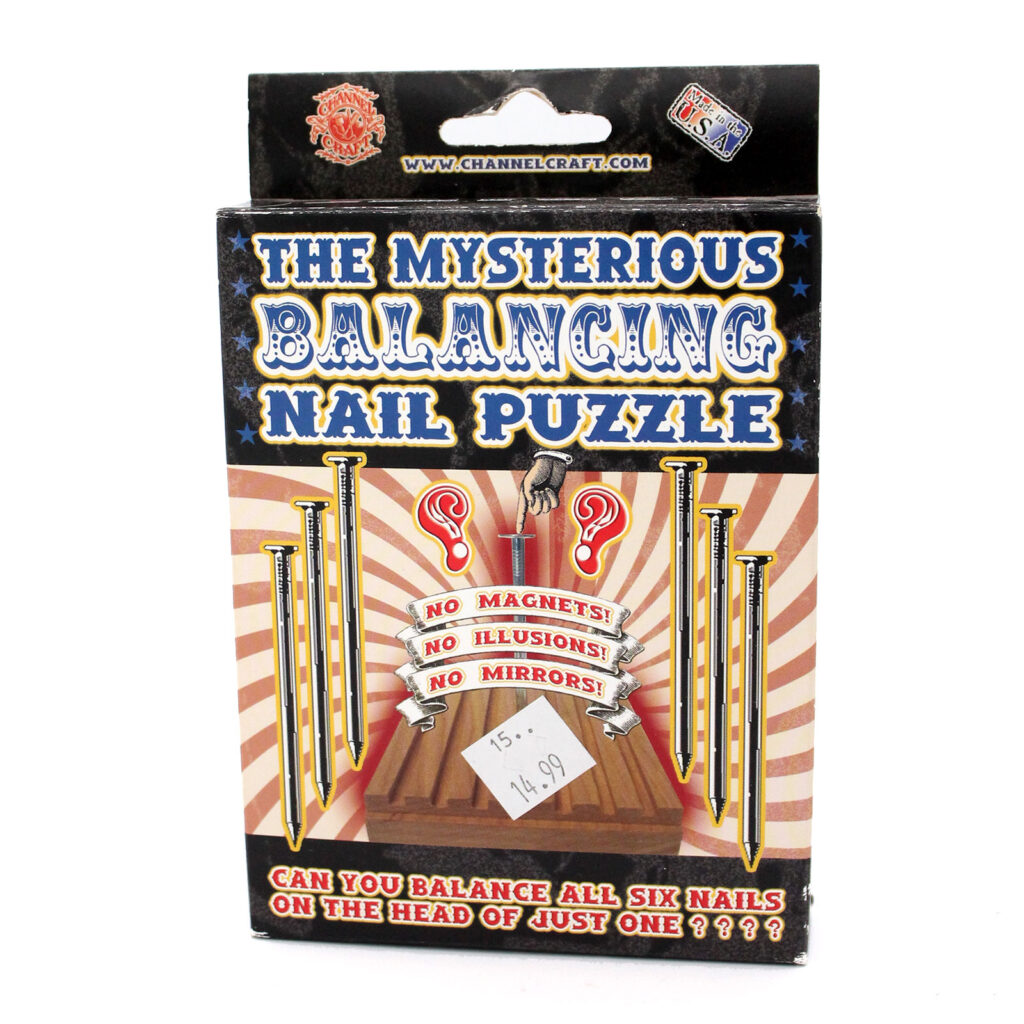 The Mysterious Balancing Nail Puzzle | Catskill Mountain Country Store